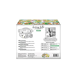 Honest Club Box Clean Conscious Diapers Summer - Fruity Patootie + Lil Monstera, Size 5, 50 Count