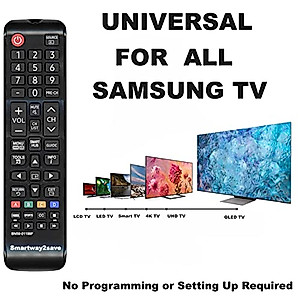 New Replacement Samsung BN59-01199F TV Smart Remote Control for All LCD LED 3D Curved 4K UHD HDTV Models
