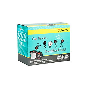 Smart Sips, French Vanilla Cappuccino | Gourmet Cappuccino Pods | For Keurig K-cup Brewing Machines | 24 Count | Rich & Flavorful
