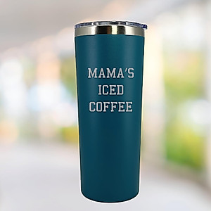 Personalized Add Your Custom Text Tumber - 22 oz Tumbler with Lid and Straw - Stainless Steel -Laser Engraved - Vacuum Insulated - Custom Tumbler -