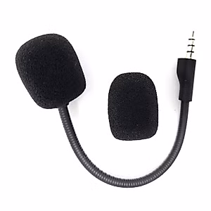 TNE Replacement Game Mic for Steelseries Arctis 1 Headphones Detachable Microphone Boom for Steelseries Arctis 1 PS4 Pro PS5 Xbox One X Computer PC Gaming Headsets 3.5mm Jack Noise Cancelling