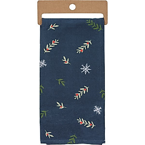 Primitives by Kathy Friends are Like Snowflakes They're Beautiful and Unique Decorative Kitchen Towel