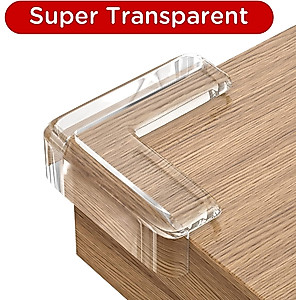 8 Pack Corner Guards Baby Proofing Furniture Corner & Edge Safety Bumpers Corner Covers Protectors Baby Proof Bumper & Cushion to Cover Sharp Furniture & Table Edges (L Shape)