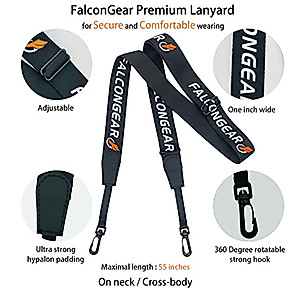 FalconGear Floating Waterproof Phone Pouch Universal Waterproof Phone Case with Zipper & Adjustable Lanyard Cellphone Dry Bag for iPhone 13/12/11 Pro Max XR Galaxy S22/21/20 Ultra (Orange-Red)