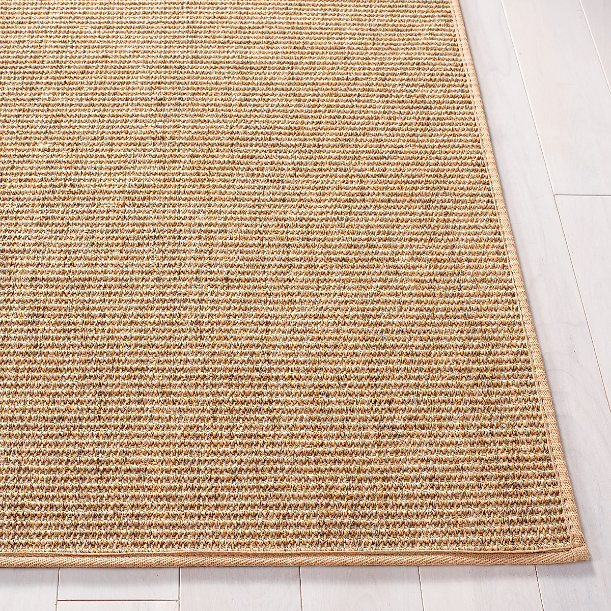 MARTHA STEWART x SAFAVIEH 5' x 7' Beige MSR9501B Farmhouse Sisal & Jute Area Rug