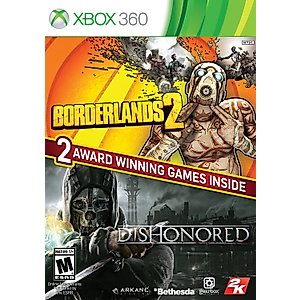 The Borderlands 2 & Dishonored Bundle - Xbox 360