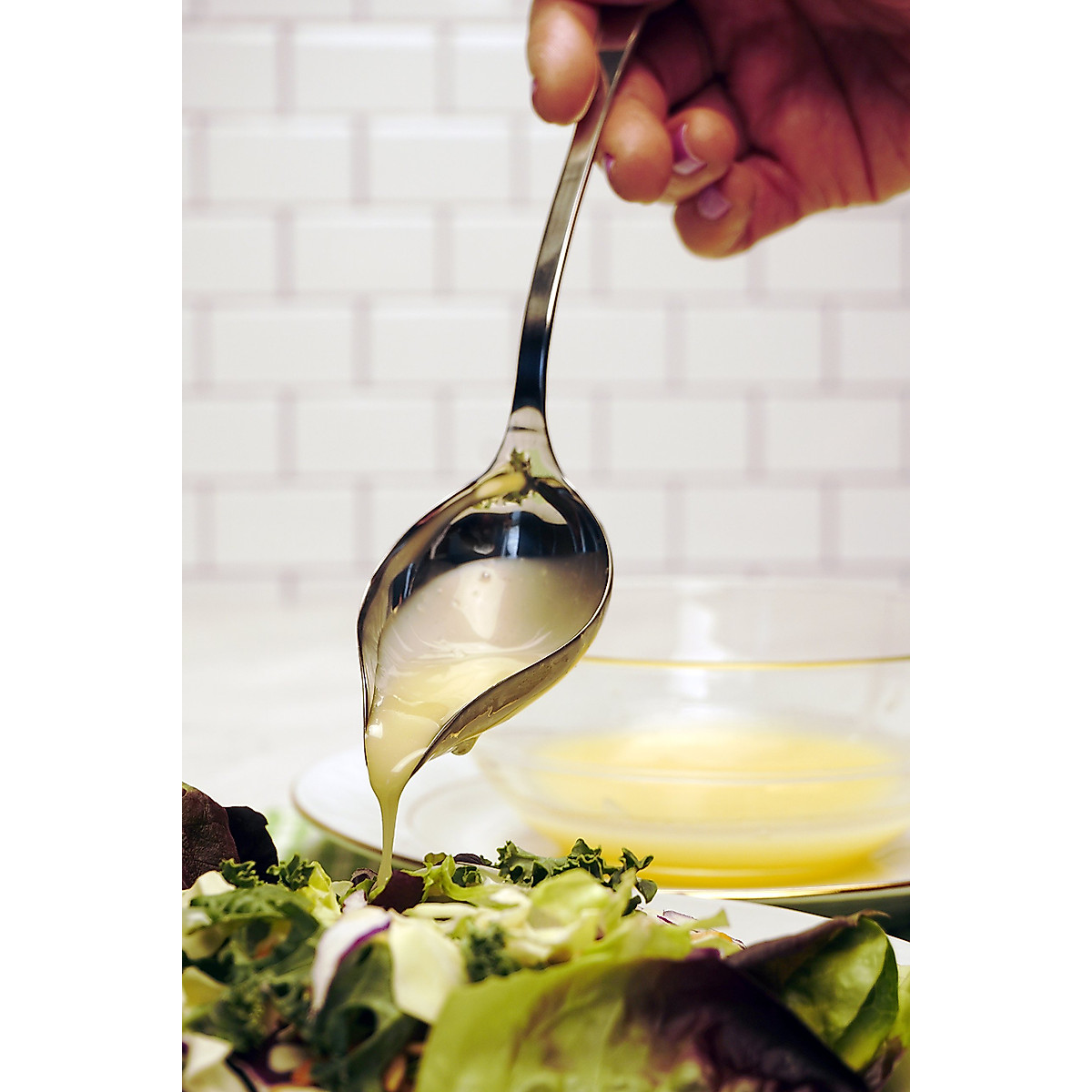 RSVP International Endurance Culinary Sauce Spoon, Mini Ladle with Gravy Pour Spout, Dishwasher Safe, 18/8 Stainless Steel, 9x1.75x2"