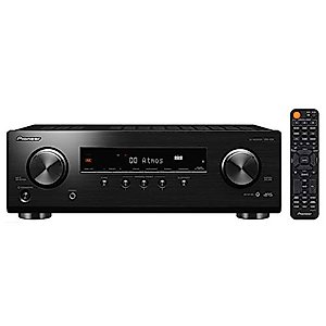 Pioneer VSX-534 Home Audio Smart AV Receiver 5.2-Ch HDR10, Dolby Vision, Atmos and Virtual Enabled with 4K and Bluetooth