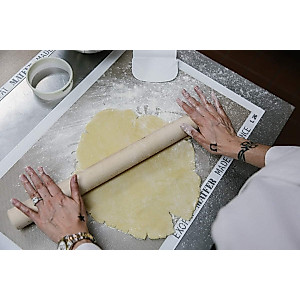 Matfer Bourgeat Exopat 11 5/8 by 16 3/8-Inch Nonstick Reinforced Silicone Reusable Baking Mat, Commercial Grade,