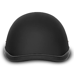 Daytona Helmets Eagle Headgear for Men - Novelty Half Helmet with Breathable Liner - Retro Skull Cap Helmet with Head Wrap