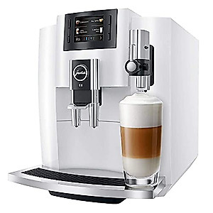 Jura E8 Piano White Automatic Coffee Machine