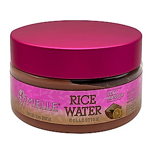 Mielle - Rice Water & Aloe Vera Blend - Length Retention For Dry & Damaged Hair Sulfate-Free Shampoo, Moisturizing Milk, Pink