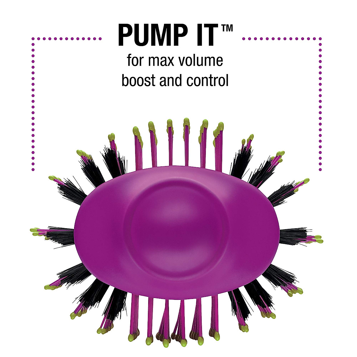 Bed Head One Step Volumizer and Hair Dryer | Dry, Straighten, Texture, Style in One Step (Purple)