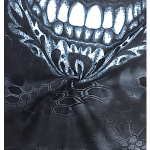 Seamless Neck Gaiter Shield Scarf Bandana Face Mask Seamless UV Protection for Motorcycle Cycling Riding Running Headbands