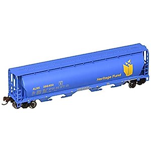 Bachmann Industries Inc. Canadian 4-Bay Cylindrical Grain Hopper Heritage Fund - N Scale