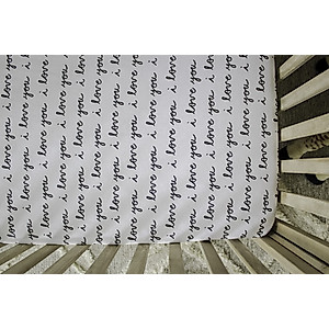 NODNAL CO. Fitted Crib Sheet - 100% Cotton for Baby Girl/Boy Nursery Bedding - Gender Neutral Patterns and Colors - Unisex for Standard Baby or Toddler Crib Mattress (I Love You)