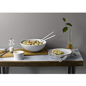 Royal Doulton Maze Serving Bowl 25cm Light Grey