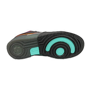 Nike Men's Slippers Basketball Shoe (Black/Black-Team Orange, US Footwear Size System, Adult, Men, Numeric, Medium, 10.5)