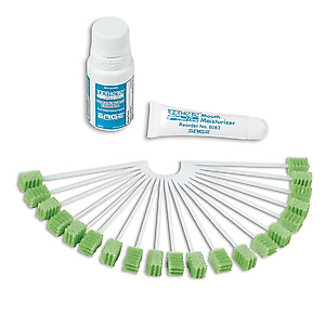 Toothette Short Term Swab System With Perox-A-Mint Solution