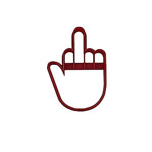 Middle Finger Cookie Cutter (3.1/2 inch)