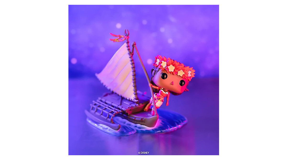 Funko Pop! Moana on Sailboat Super Deluxe - Disney 100