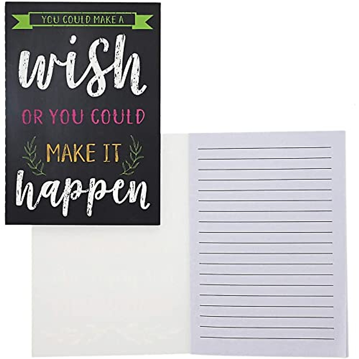 12-Pack Small Inspirational Notebooks with Growth Mindset Quotes, Motivational Pocket Journal Notepads for Students, Kids Party Favors, School, Office (3.5x5 in)