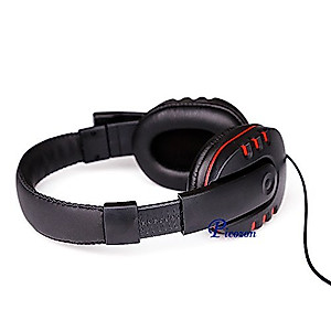 Picozon Gaming Headset Headphone with Microphone for PS5, PS4, Nintendo Switch, Playstation 4, Playstation 5, Playstation Vita, Mac, Laptop, Tablet, Computer, Mobile Phones (3.5mm Plug)