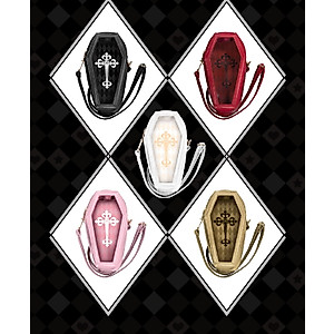 GK-O Banpaia Vampire Coffin Ita Bag Carriers For GSC OB11 Molly Bjd Doll Bed Lolita Fashion (Black)
