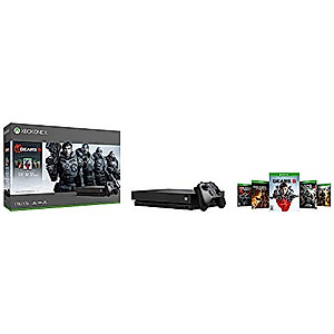 Microsoft CYV-00321 Xbox One X Gears Of War 5 with Wireless Controller Bundle with Activision Call of Duty Modern Warf are for Xbox One