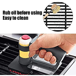 QuliMetal 69785 Grill Burner and 7637 Cooking Grates for Weber Spirit 200 and Spirit II 200, Spirit E-210, E-220, Spirit S-210, S-220, Spirit II 200 Series Gas Grills