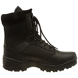 Mil-Tec Men's Combat Boots, Black, 8 US
