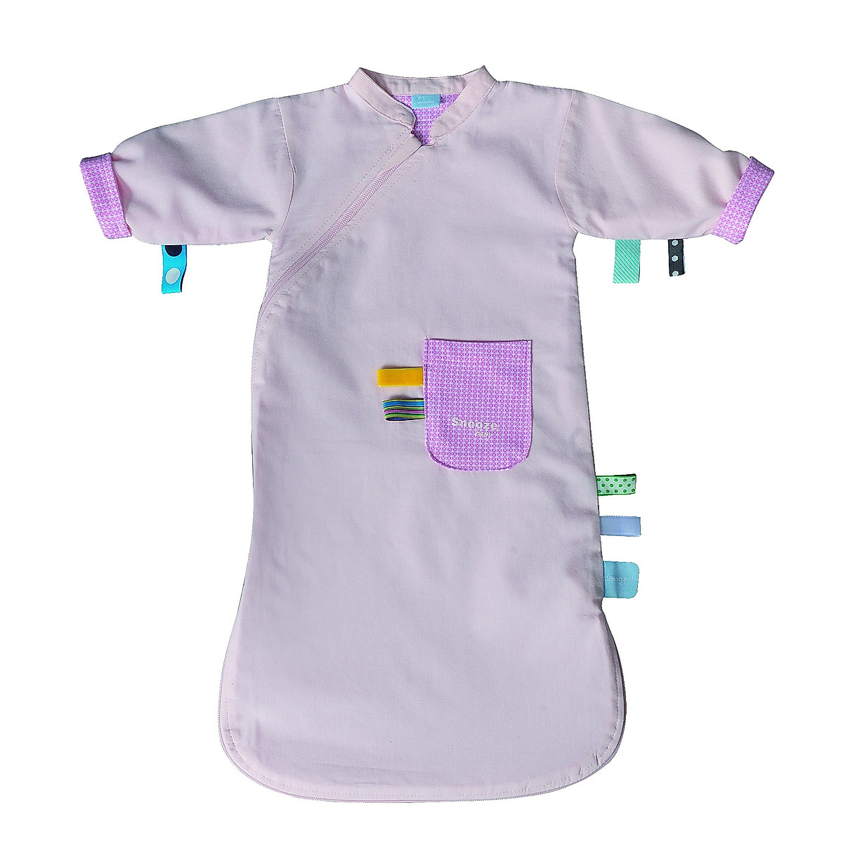 Snoozebaby Comfort Sleepsuit, Pink, 0-3 Months