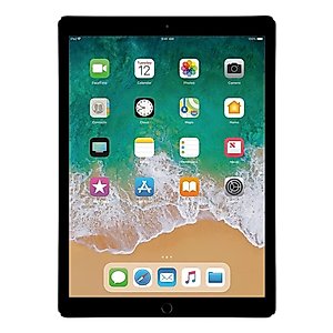 Apple iPad Pro (256GB, Wi-Fi + Cellular, Space Gray) 12.9-inch Display ML3T2LL/A (Refurbished)
