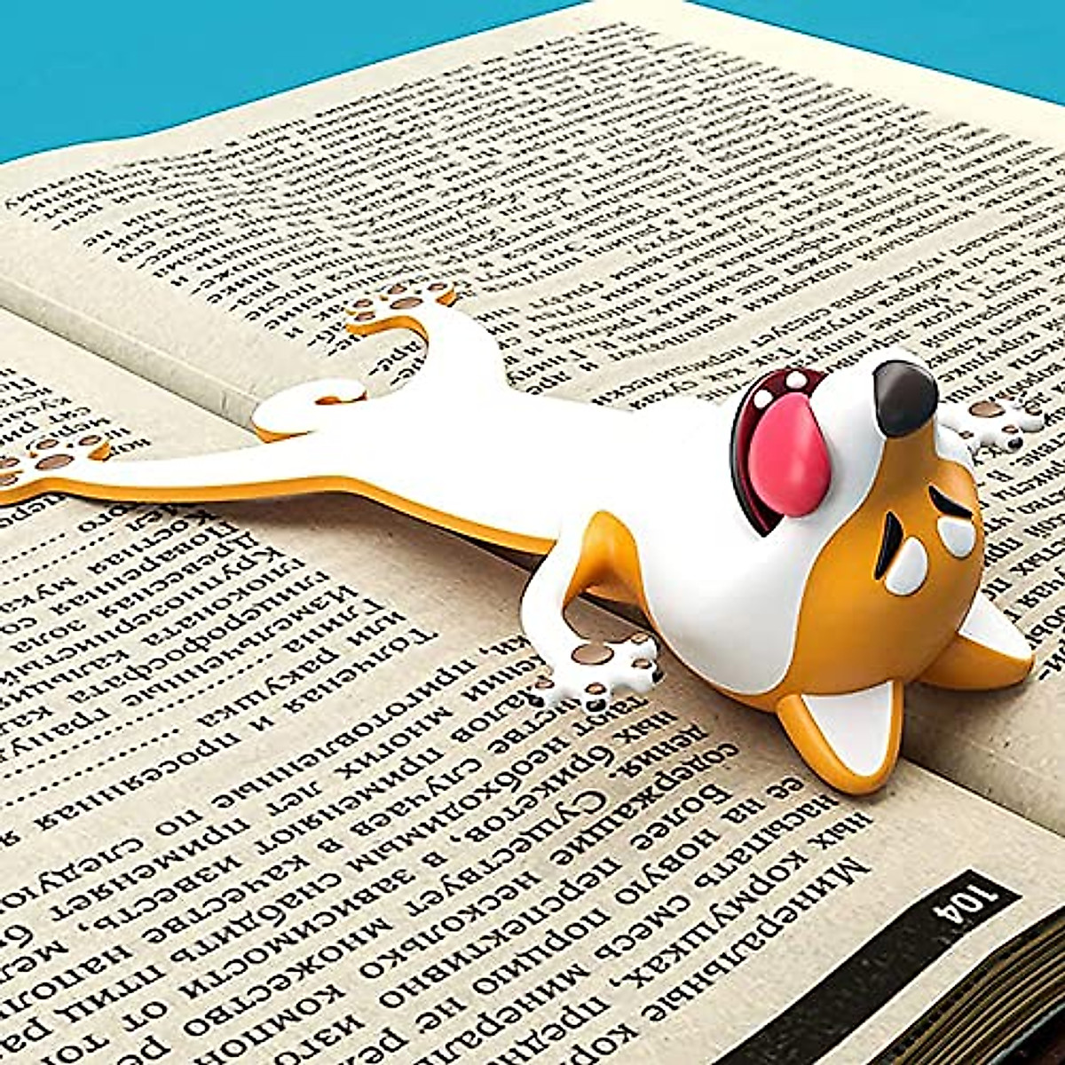 3D Animal Bookmark Cartoon Page Clip Funny Stereo Reading Bookmark for Kids Children Cute Bag fillers Birthday Party Gift - Wolf