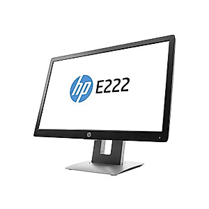 HP EliteDisplay E222 21.5-inch Monitor computer monitor (Renewed)