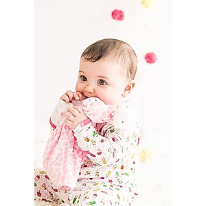 Angel Dear - Pink Giraffe, Blankie