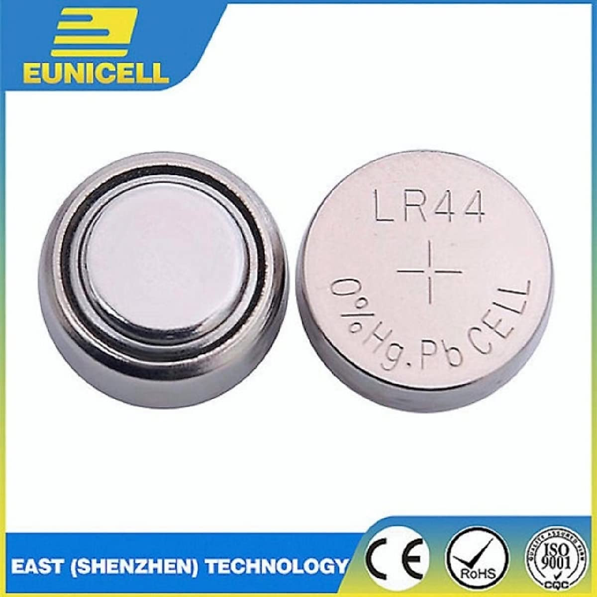 Eunicell 20 Batteries Blister Pack AG13, G13, SR44, LR44, A76, V13GA, PX76A, 357