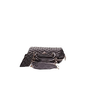 GUESS La Femme Small Girlfriend Satchel, Black