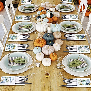 Harloon 36 Pcs Graduation Silverware Cutlery Holder Class of 2024 Grad Utensil Decor Congrats Grad Silverware Holder Prom Party Cutlery Paper Bag Pocket Paper Pouch Dinner Table Decor(Pumpkin Style)