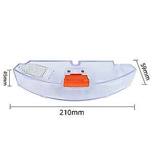 Replacement Electric Control Mopping Water Tank for Xiaomi Roborock S7 T7S T7S PLUS G10 Vacuum Cleaner Sweeper Accessories, White, 21x5.9x4.5cm/ 8.26x2.32x1.77in, STT7SSX
