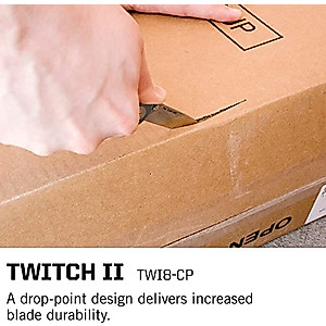 SOG TWI8-CP Twitch II 6.20 Inch EDC Folding Knife, silver