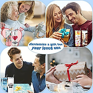 4 Pack 20 oz Sublimation Tumblers,Straight Skinny Stainless Steel Double Wall Insulated Cups for Heat Transfer with Silicone Band, Heat Resistant Tape,Gloves,Shrink Wrap Films and Individually Boxed