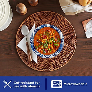 Dixie Ultra Disposable Paper Bowls, 20oz, Dinner or Lunch Size Printed Disposable Bowls, Packaging and Design May Vary, 26 Count (Pack of 6)