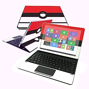 MightySkins Skin Compatible with Samsung Galaxy Book 10.6" - Battle Ball | Protective, Durable, and Unique Vinyl Decal wrap Cover | Easy to Apply, Remove, and Change Styles | Made in The USA