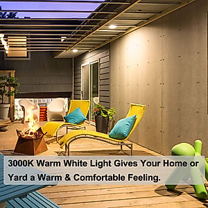 Vinaco Par30 Short Neck, 6pcs PAR30 75W 120V Light Bulbs, Dimmable. Premium Quality for Long Lasting Life, E26 Base, 3000K Warm White, par30 Flood Light Great for Accent Lighting, Tracking Light