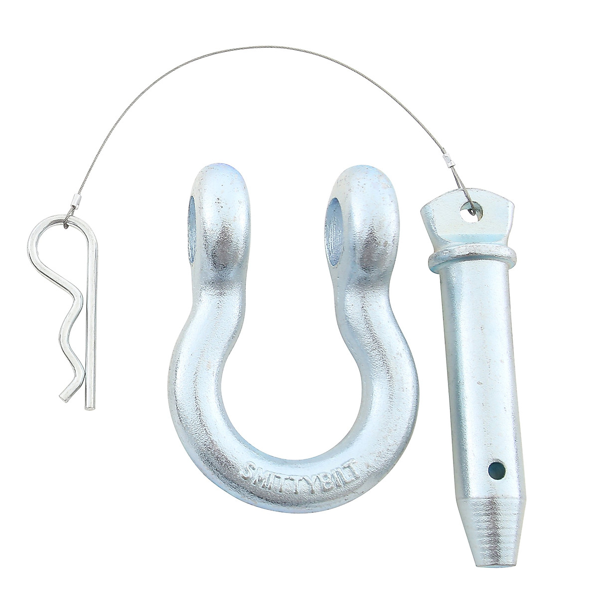 Smittybilt 13049 3/4" Quick Release D-Ring, Zinc