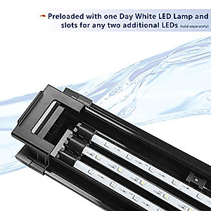 Aqueon Modular LED Aquarium Light Fixture, 20-inch