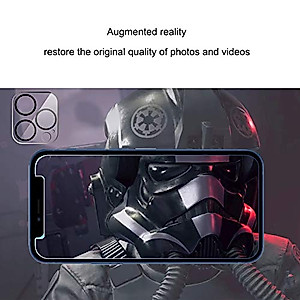 Ailun Camera Lens Screen Protector for iPhone 12 Pro Max 2Pack Tempered Glass Film,[9H Hardness] - HD