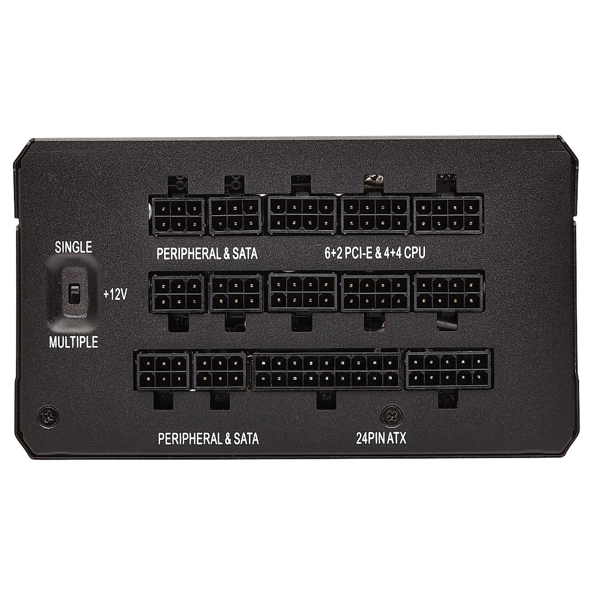 Corsair CP-9020140-UK HX1200 1200 W 80+ Platinum Fully Modular Power Supply Unit - Black