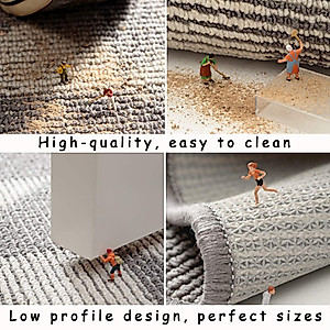 CHICHIC Brown Indoors Doormat 20 x 31.5 Inch Welcome Mat Front Back Indoors Door Mats for Home Entrance EntryWay Entry Rugs Machines Washable Rugs Inside Non Slip Outdoors